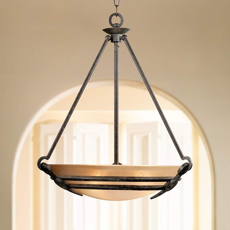 California Mission-Style Pendant Chandelier – Joanna Home Decor