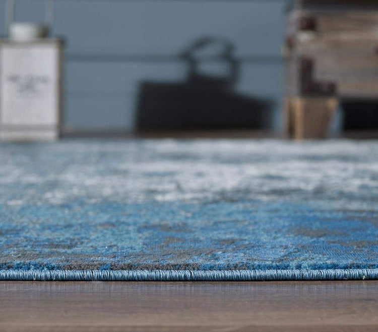 Howell Collection Abstract Blue 5x7 Soft Area Rug – Joanna Home Decor