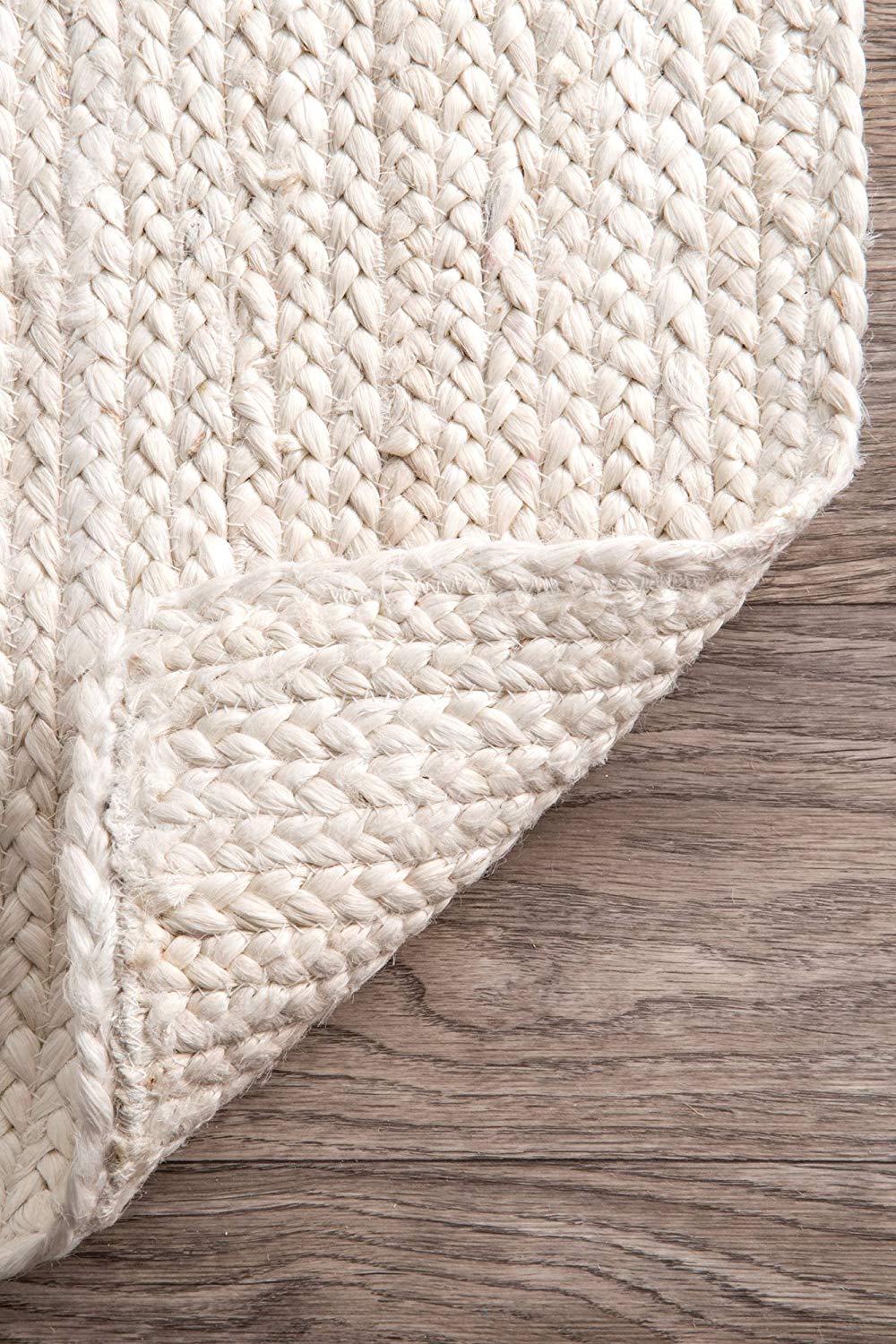 Handmade Braided Off-white Jute Soft Area Rugs – Joanna Home Decor