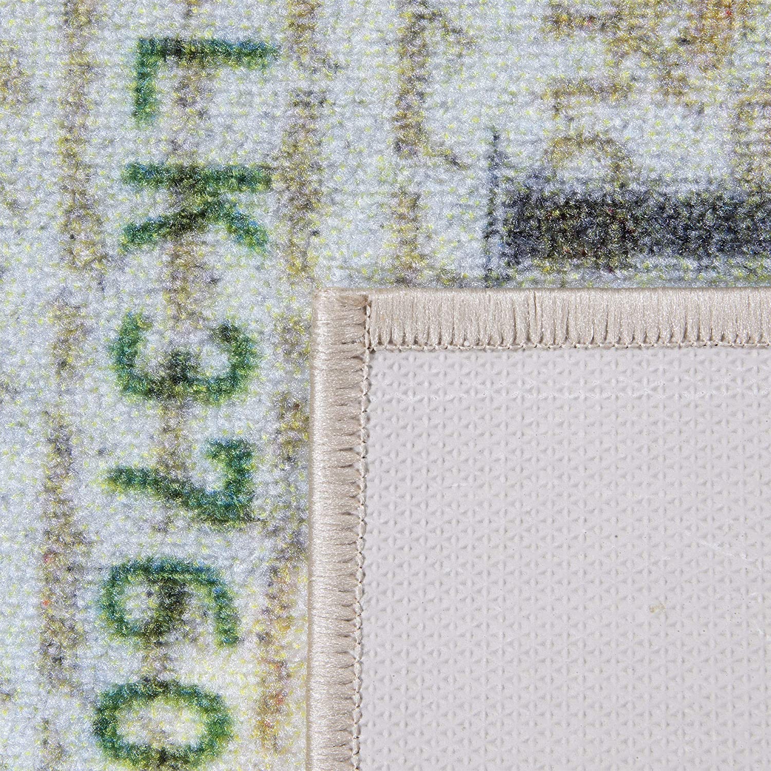 Hundred Dollar Bill Runner Rug, 22" x 53', Multicolor – Joanna Home Decor