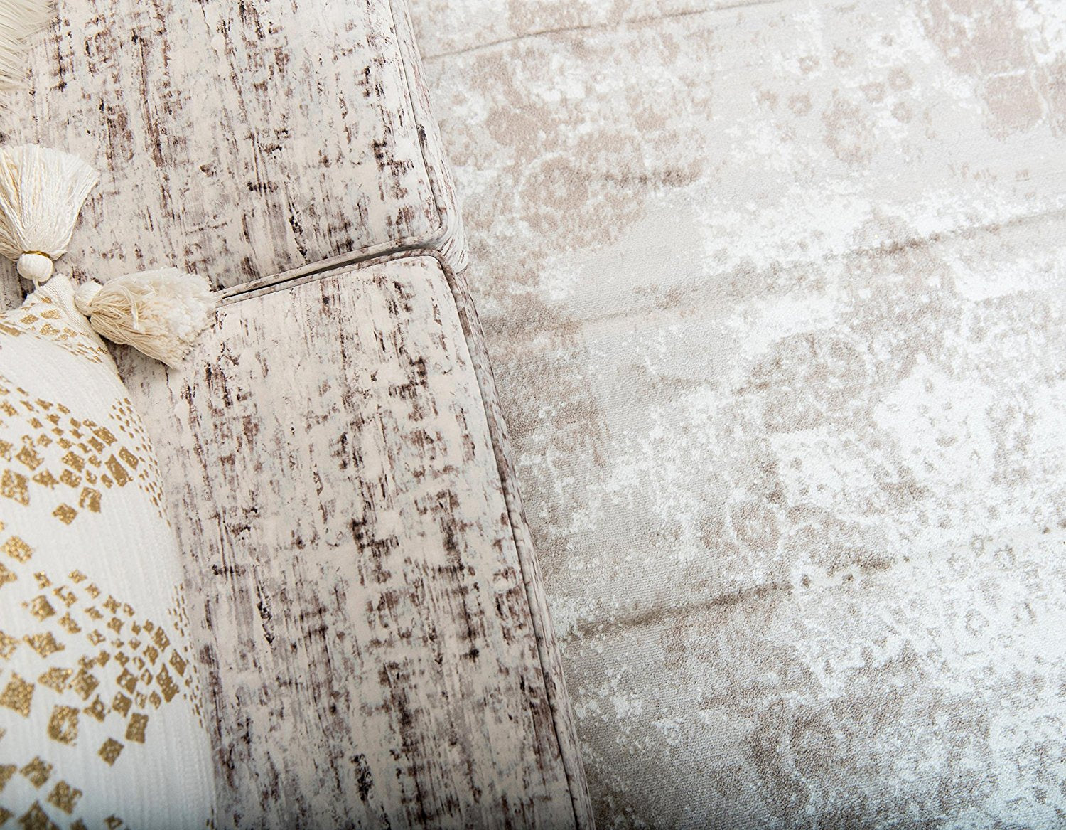 Vintage Distressed Beige Soft Area Rugs – Joanna Home Decor