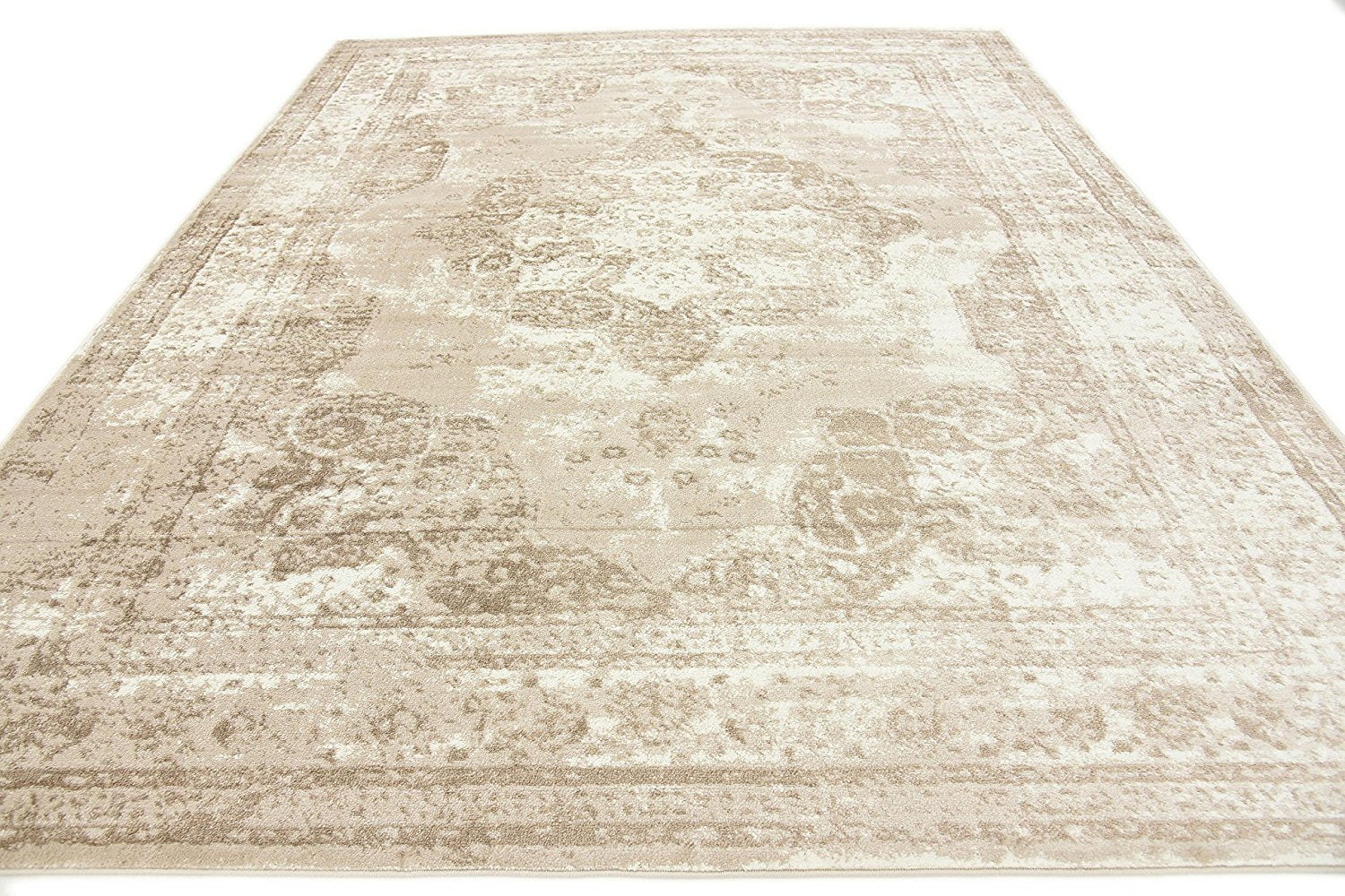 Vintage Distressed Beige Soft Area Rugs – Joanna Home Decor