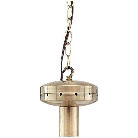 Antique Brass Hardwired DIY Pendant Light Adapter – Joanna Home Decor