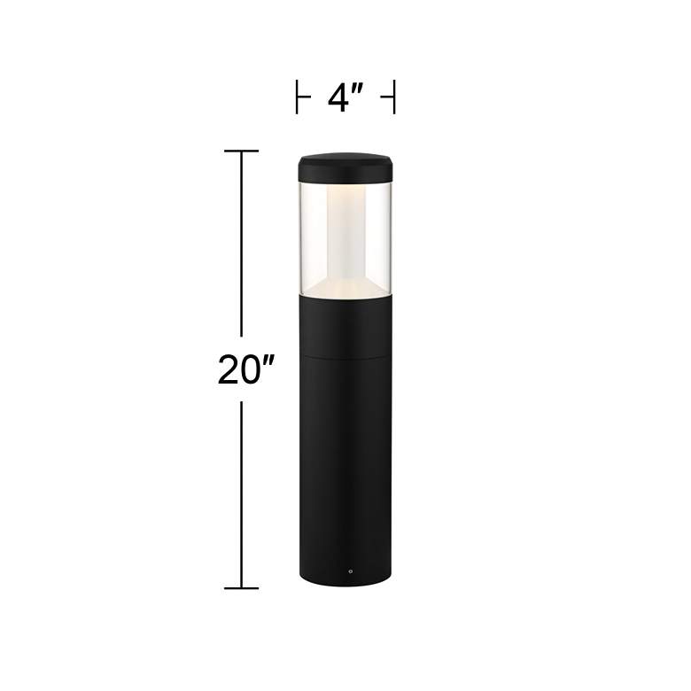 John Timberland 20" High Low Voltage LED Landscape Bollard Light – Joanna Home