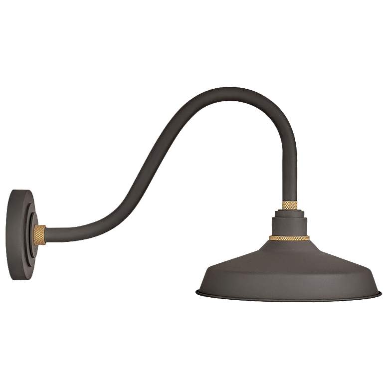 Outdoor Foundry Classic Medium Gooseneck Barn Light Museum Joanna Home Decor