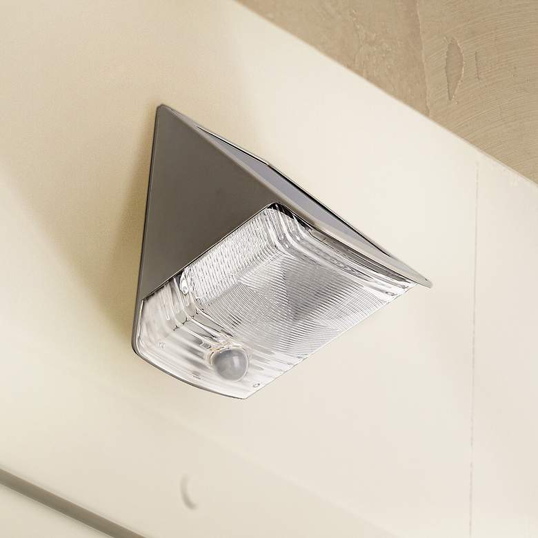Solar Powered Motion Activated LED Wedge Light – Joanna Home